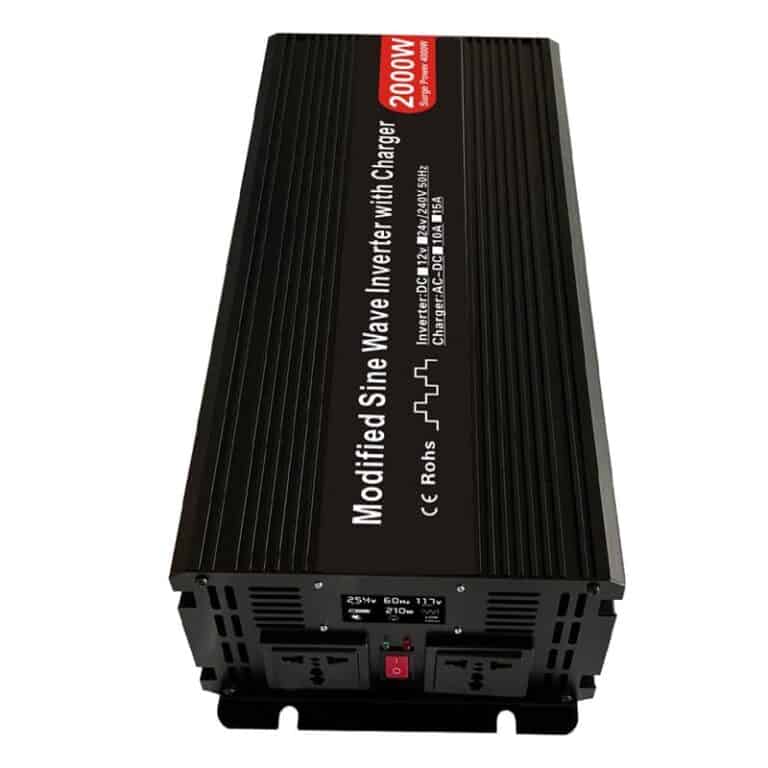 2000 Watt Inverter Modified Sine Wave with Charger UPS