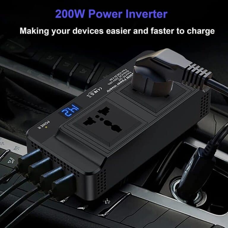 200 watt inverter with 4 USB Ports and 2 AC Sockets Manufacturer