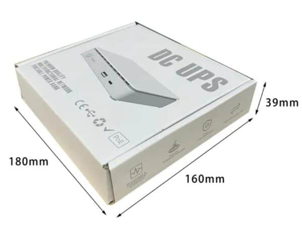 Mini DC UPS Power Bank with Lithium Battery POE for WiFi Routers