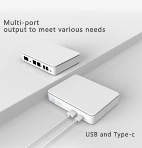 Mini DC UPS Power Bank with Lithium Battery POE for WiFi Routers