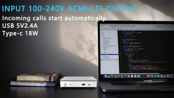 Mini DC UPS Power Bank with Lithium Battery POE for WiFi Routers