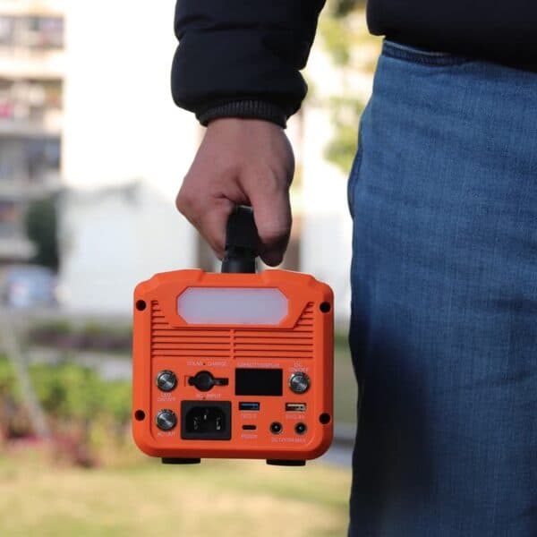 300W Portable UPS Power Station Solar Power Supply Power Generator with ...