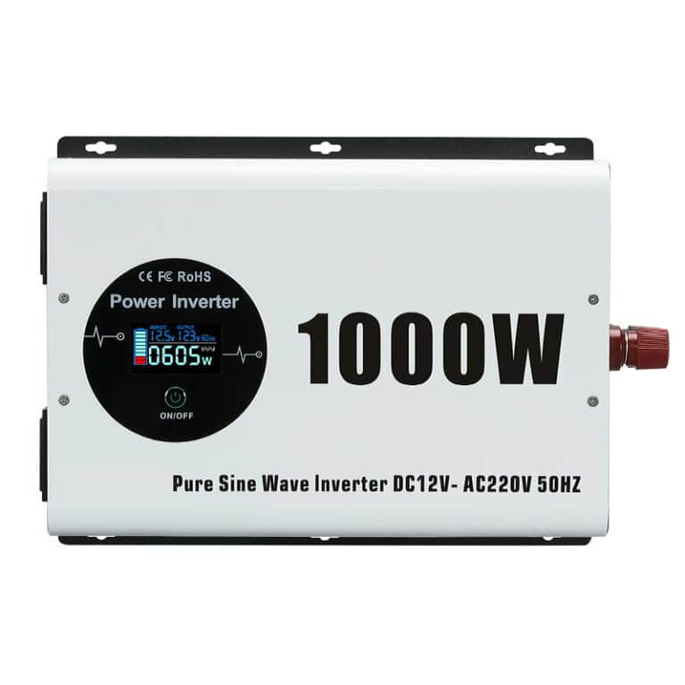 1000W Pure Sine Wave Power Inverter with LCD Wireless Remote Control ...