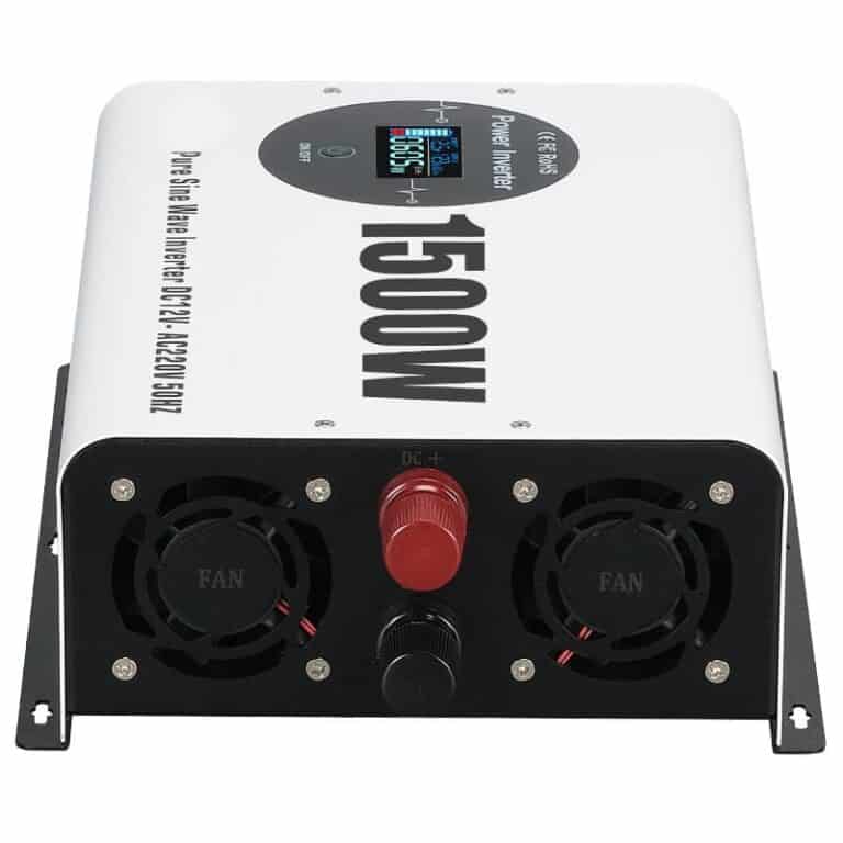 1500W Pure Sine Wave Power Inverter with LCD Wireless Remote Control ...